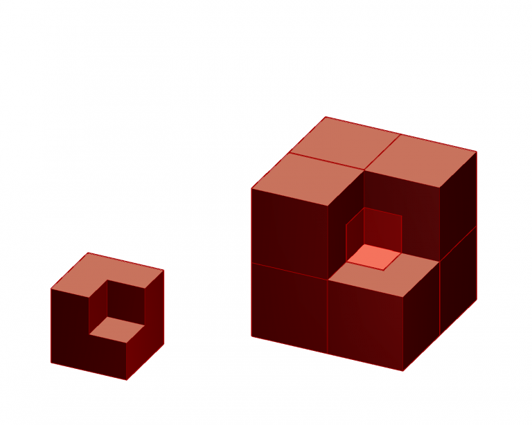 3D Chair Tiles | Aperiodic Tiling